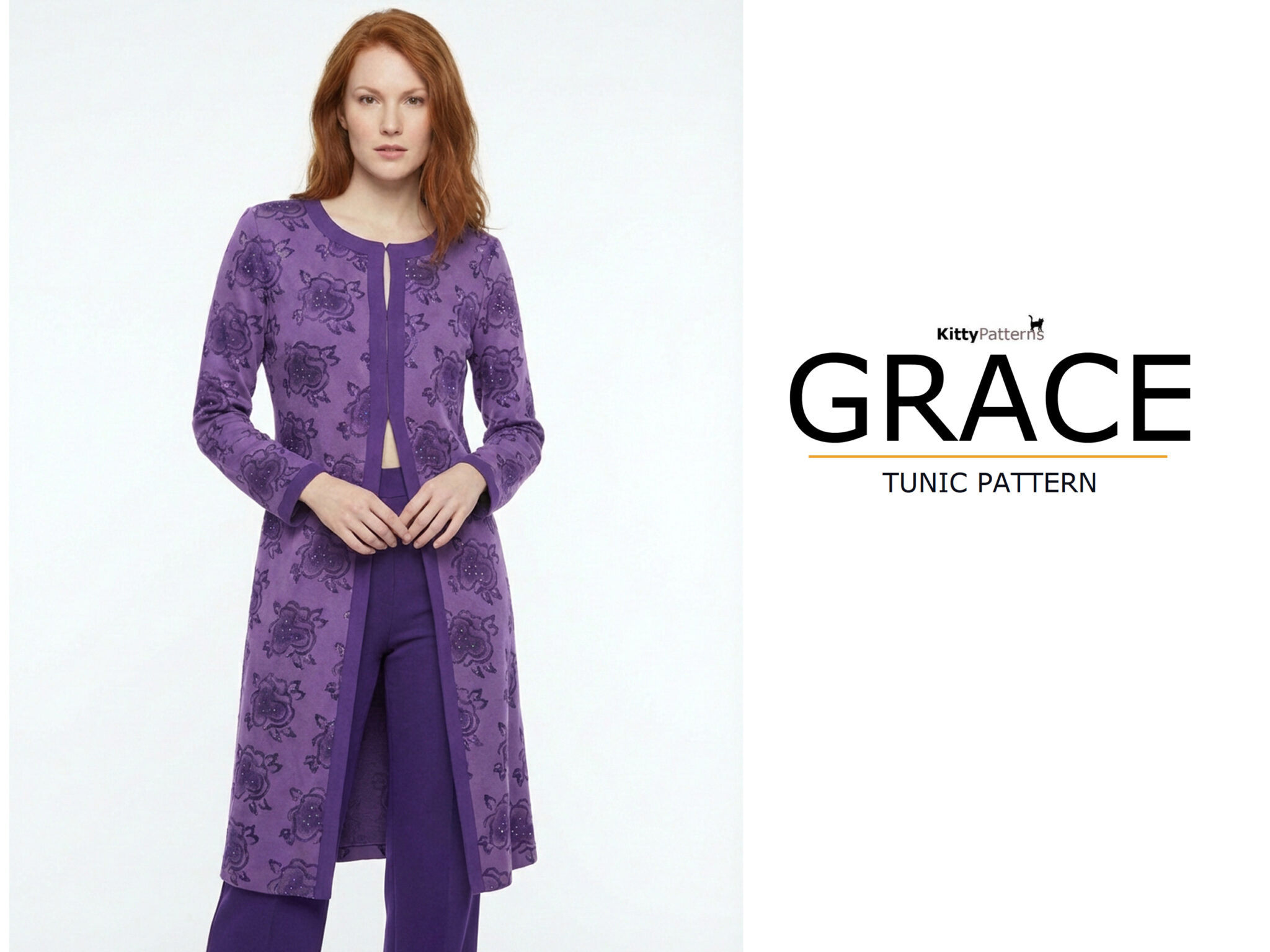 GRACE – Tunic Sewing Pattern – KittyPatterns
