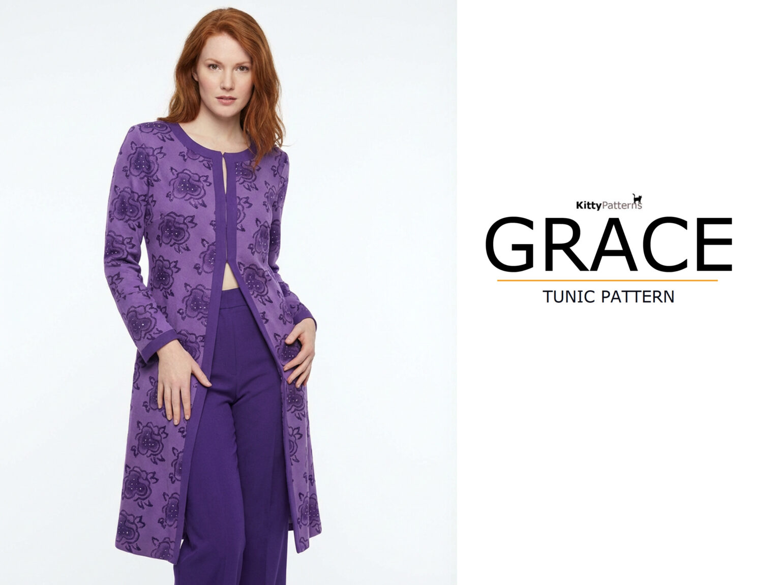 GRACE – Tunic Sewing Pattern – KittyPatterns